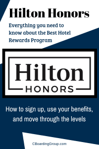 Hilton Honors Rewards Program - a Fresh Look