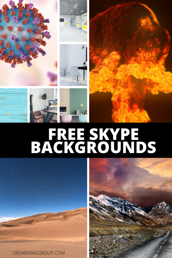 Free Virtual Backgrounds For Skype: hide your messy office