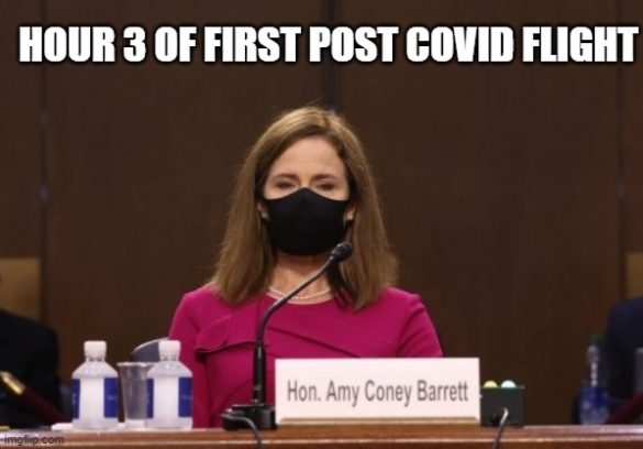 Amy Coney Barrett Memes (about travel of course), plus some RGB memes too