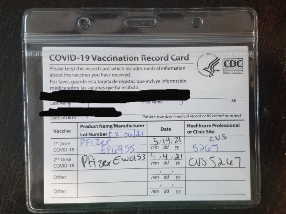Safeguard your CDC Vaccination Card for Travel with this Plastic Travel ...